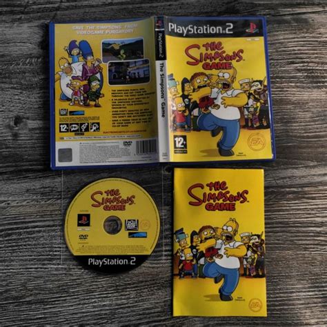 Ps2 The Simpsons Game Ps2