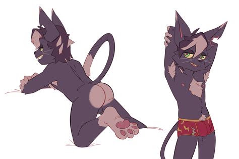 Rule Anthro Ass Backsack Balls Biped Bulge Clothing Countershade Butt Countershading