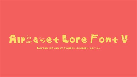 Alphabet Lore Font V2 Download Free For Desktop Webfont