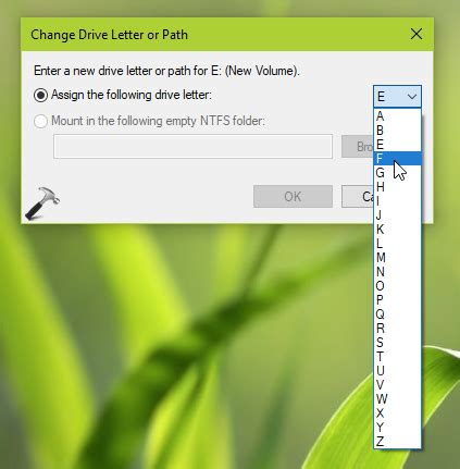 How To Change Drive Letter In Windows 10