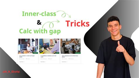 خدعة Css السحرية Innerclass And Calc Youtube