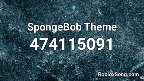 Spongebob Theme Roblox Id Roblox Music Codes