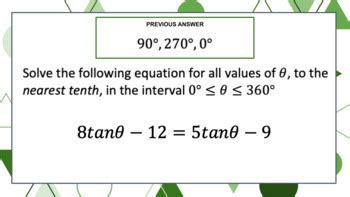 Solving Trig Equations Scavenger Hunt By Newton S Solutions TPT