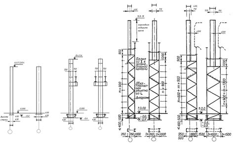 Фундаменты и базы стальных колонн
