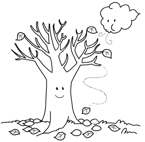 Dibujos De Arboles Sin Hojas Para Colorear E Imprimir Arbol De