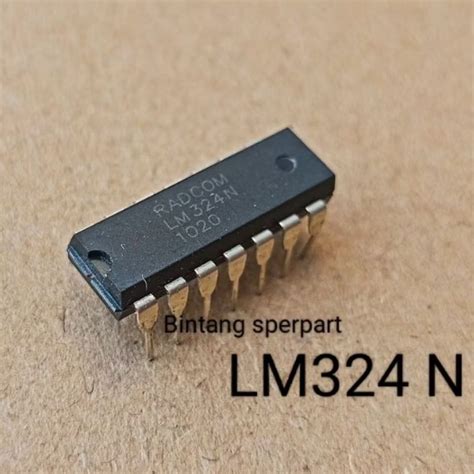Jual Lm 324 Transistor Lm324 Ic Lm 324 Ic Lm324 Shopee Indonesia
