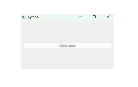 Pyqt Qgraphicsblur Effect