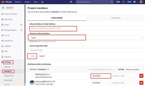 Gitlab权限设置、分支保护、issuemerge Request模板 Arnoldlu 博客园