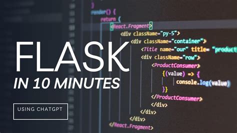 Learn Python Flask In 10 Minutes Using Chatgpt Youtube