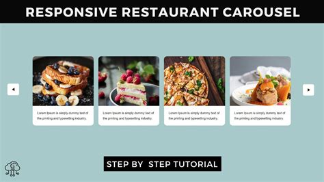 How To Create Responsive Restaurant Carousel In Wordpress Using Block Slider Youtube