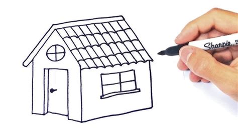 Como Dibujar Una Casa Paso A Paso Facil