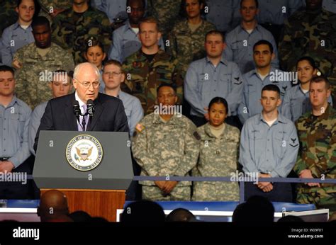 Us Vice President Dick Cheney Expresses Appreciation For Japans