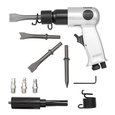 Air Hammer 4500 Bpm Pneumatic Hammer Kit With Air Needle Scaler And 4