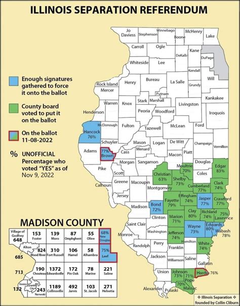 Map Northeastern Illinois Counties