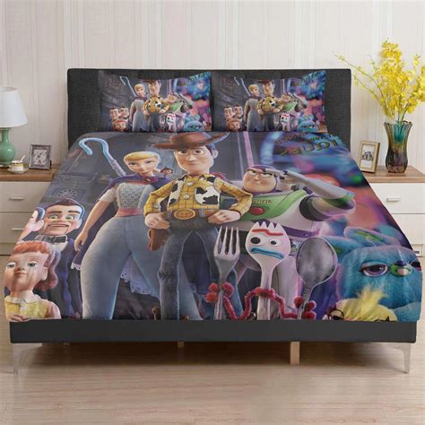 Disney Cartoon Toy Story Buzz Lightyear Bedding Set Duvet 49 Off