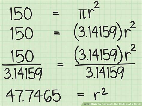 5 Ways To Calculate The Radius Of A Circle WikiHow