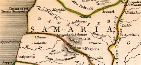 Chls Did Jews Travel Through Samaria In The Time Of Jesus