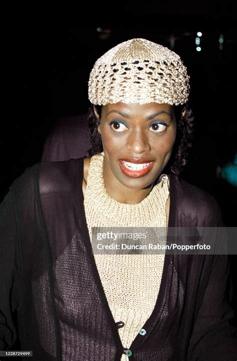 British Singer Desree Attending The 1995 World Music Awards On May