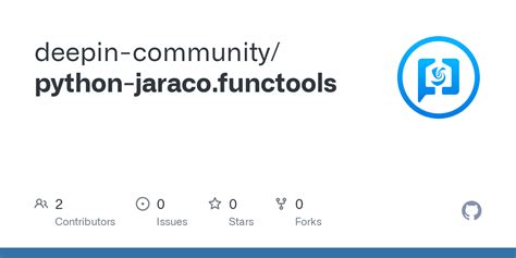 GitHub Deepin Community Python Jaraco Functools