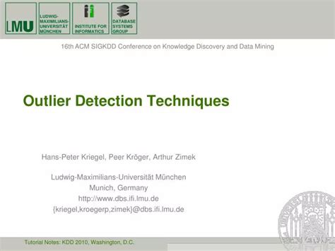 PPT Outlier Detection Techniques PowerPoint Presentation Free Download ID