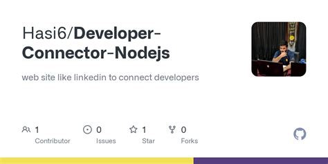 GitHub Hasi Developer Connector Nodejs Web Site Like Linkedin To Connect Developers