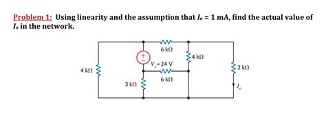 Solved Problem Using Linearity And The Assumption That Lo Chegg Com