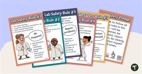 Lab Safety Rules Printable At Hiroko Hall Blog