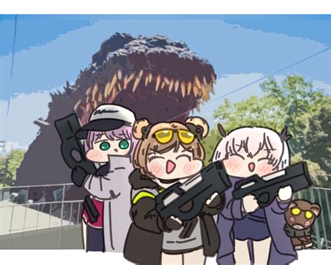 Pure Boy Ar 57 Girls Frontline Godzilla P50 Girls Frontline