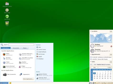 Open Source Operating System OpenSUSE Linux