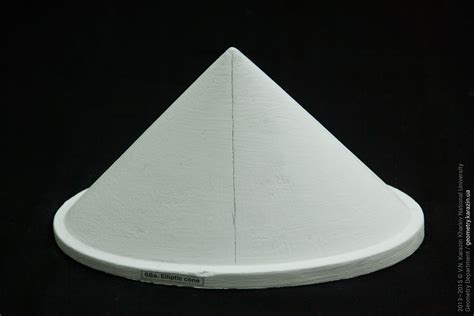 Elliptic Cones — Geometric Models Collection Of Vn Karazin Kharkiv