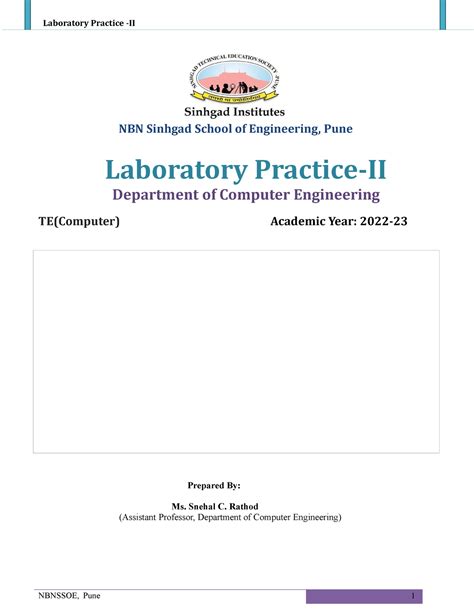lp 2 lab manual laboratory practice ii nbnssoe pune 1 nbn sinhgad