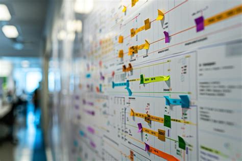 Overseeing Project Timelines Ar Generative Ai Premium Ai Generated Image