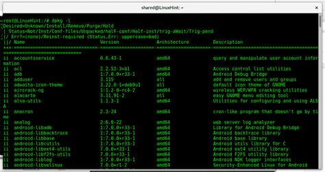 List All Installed Packages On Debian Linux Hint