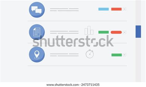 Web Dashboard Ui Component Kit Elements Stock Vector Royalty Free 2473711435 Shutterstock