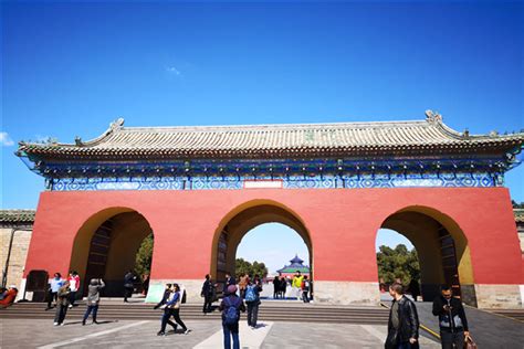 天坛公园七十二长廊