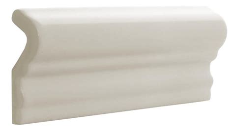 Victorian Tile Molding 5 X 15 Cm Glossy Warm White Sekelskifte