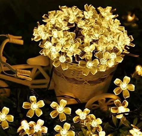 Flower Led String Lights Yellow At ₹ 200 Piece In Navi Mumbai Id 2854913549862