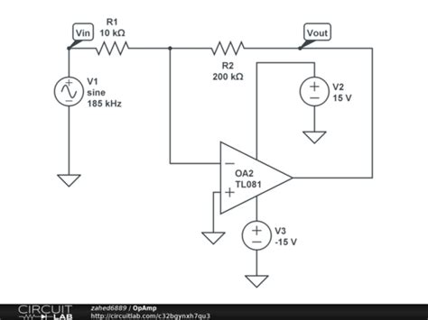OpAmp CircuitLab