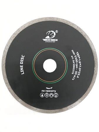 Купить диск отрезной (алмазный) TECH-NICK корона LINE DISC [180мм-25,4мм]