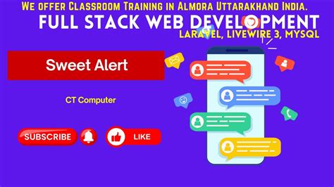Sweet Alert Notification In Laravel Livewire Ecommerce Website