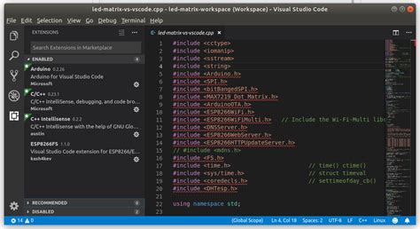 Arduino H And ESP Includes Have Squiggles Issue Microsoft Vscode Arduino GitHub