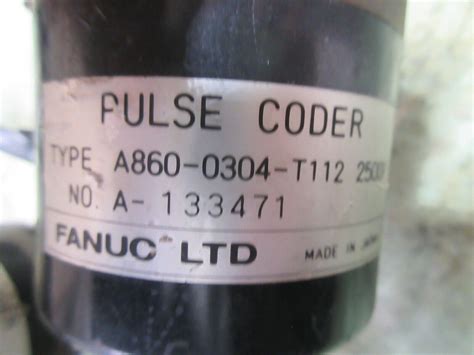 Fanuc Pulse Coder A860 0304 T112 2500p A 133471 Each 1 Warranty Other