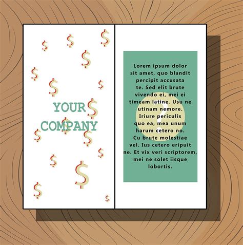 전단지 디자인 서식 파일 브로셔 연례 보고서 벡터 Ai Eps Uidownload