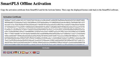 Offline Activation