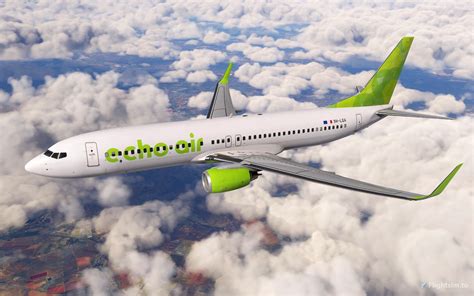Echo Air Boeing 737 800 Pmdg Bw 9h Lga Fictional For Microsoft Flight Simulator Msfs