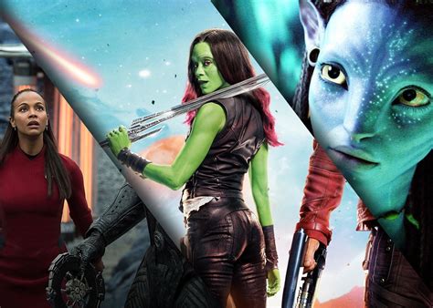 Zoe Saldana Guardians Of The Galaxy Trailer