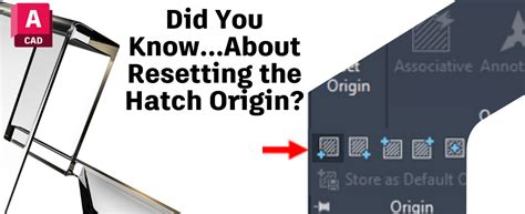 Did You Know About Resetting The Hatch Origin Autodesk Community