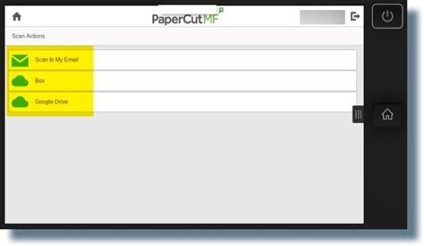 Scanning A Document On A GU PaperCut Printer University Information Services Georgetown