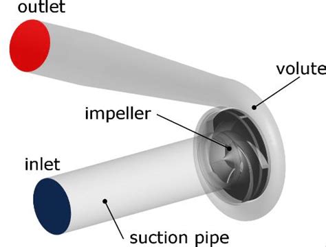 Numerical Domain Left Cross Section Right Download Scientific Diagram
