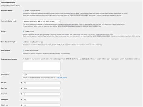 Shipping Countdown WooCommerce